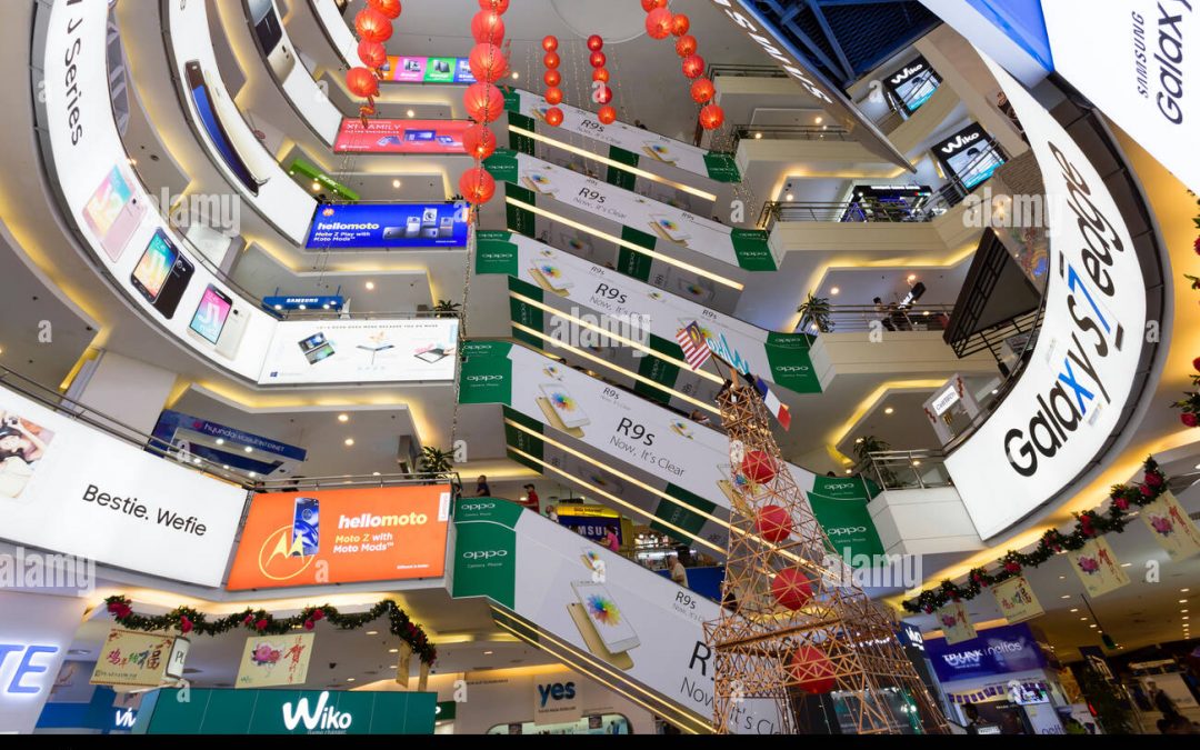 INDOOR LED PILLAR DISPLAY @ MSI PLAZA LOW YAT KUALA LUMPUR - Ledvision